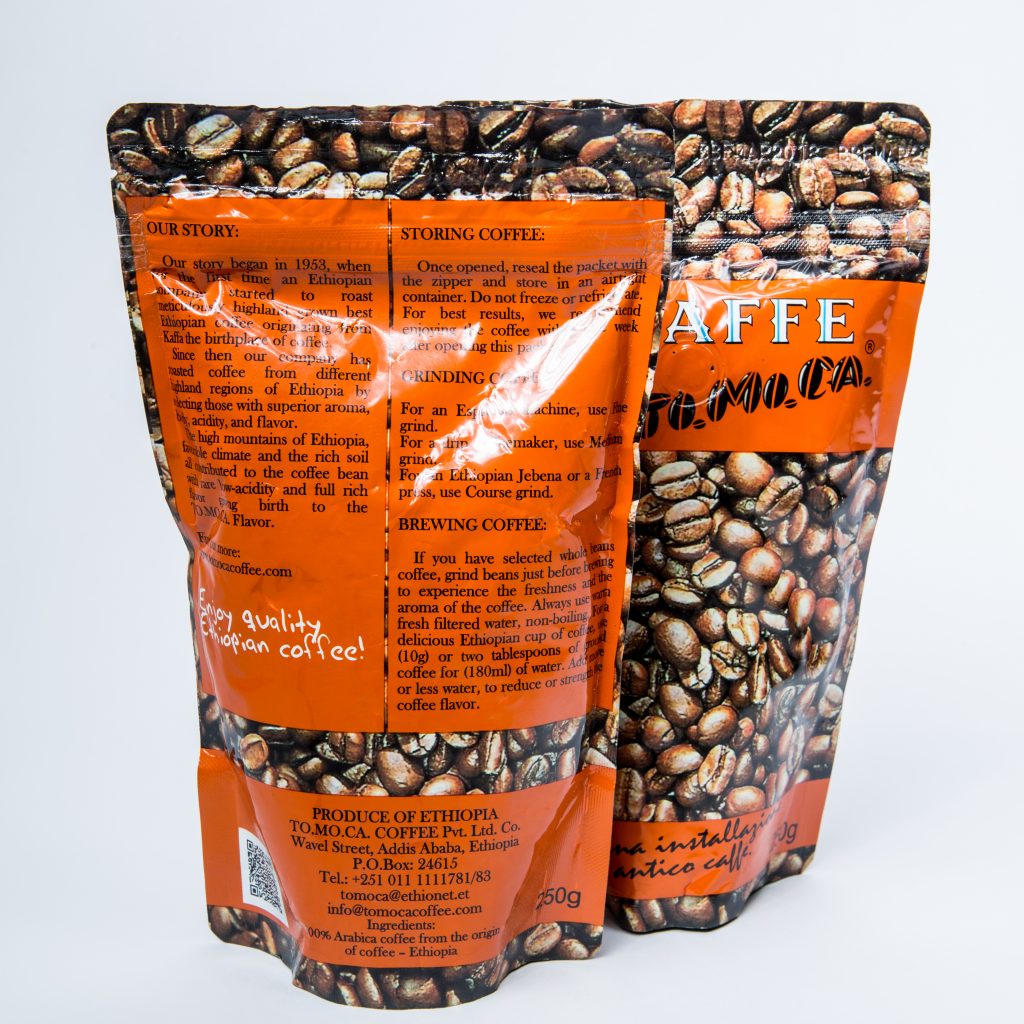 Tomoca Coffee - Whole Beans Medium (250 g) - Addis Jemari